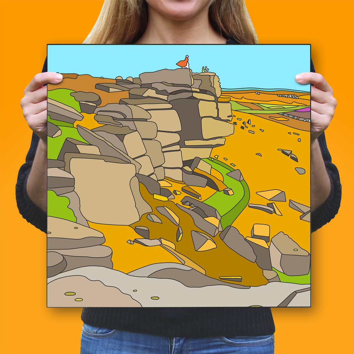 Stanage Edge IV - Peak District Print – Park Designs