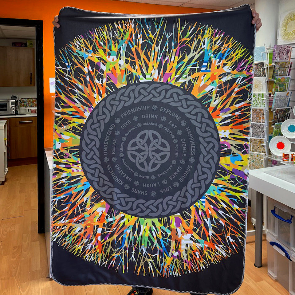 The Temporal Circle - Fleece Blanket – Park Designs