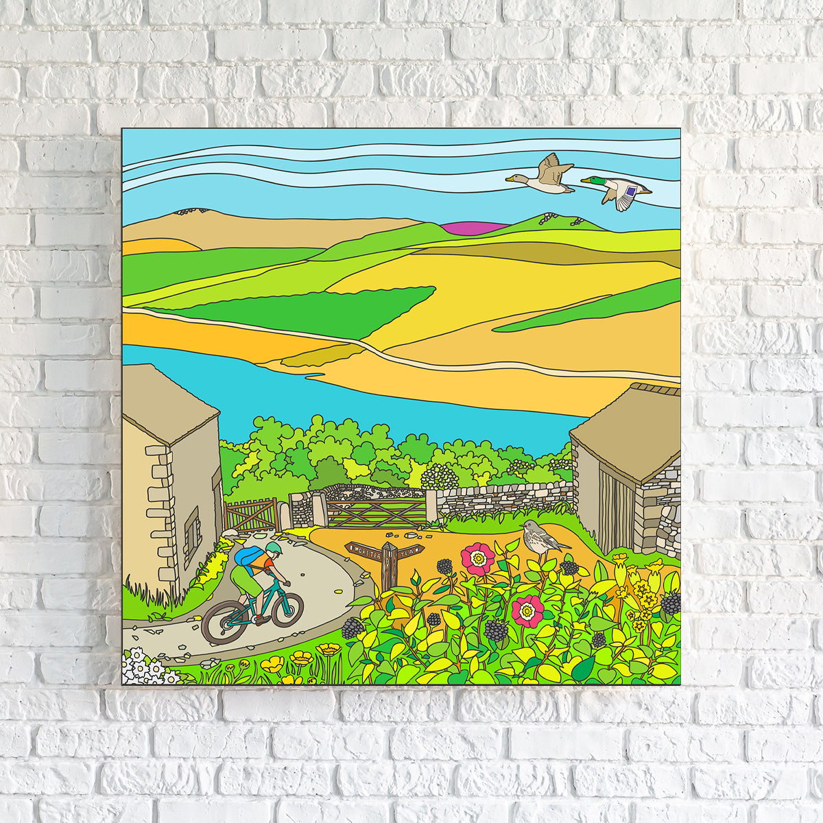 Derwent Edge – Time for Tea - Peak District Print – Park Designs